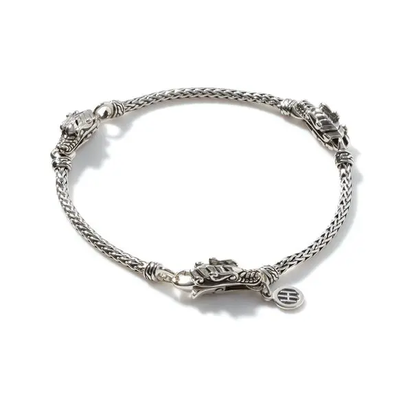 John Hardy Naga Dragon Bracelet - Sterling Silver