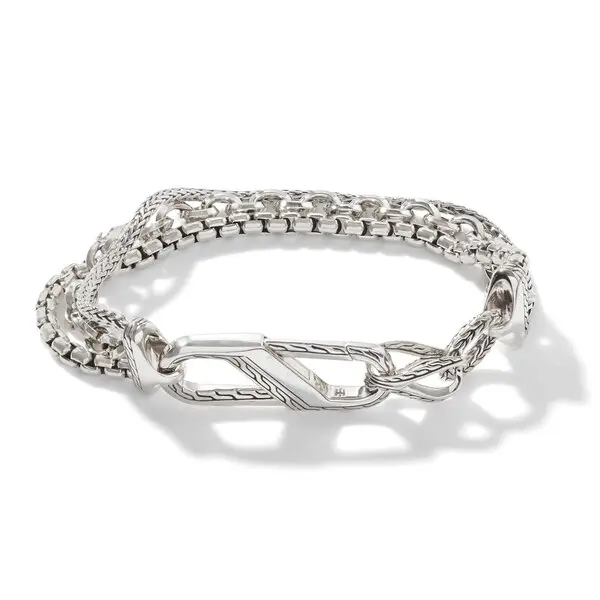 John Hardy Remix Carabiner Triple Row Bracelet - Multicolor