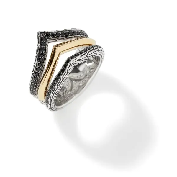 John Hardy Tiga Multi Row Ring