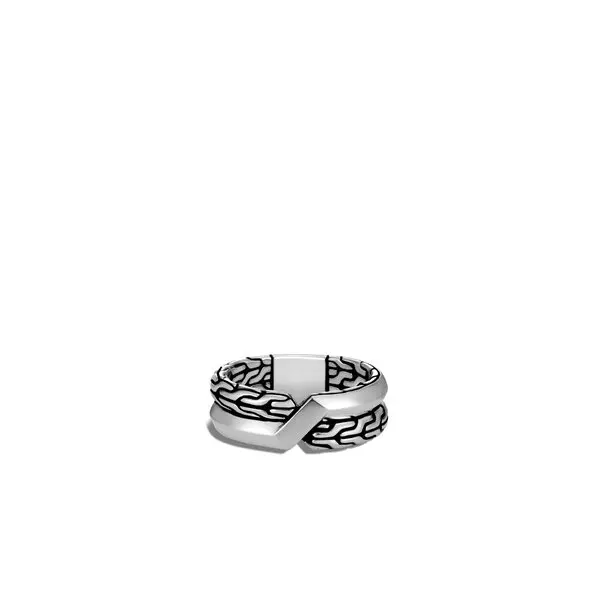 John Hardy Carved Asli Chain Ring
