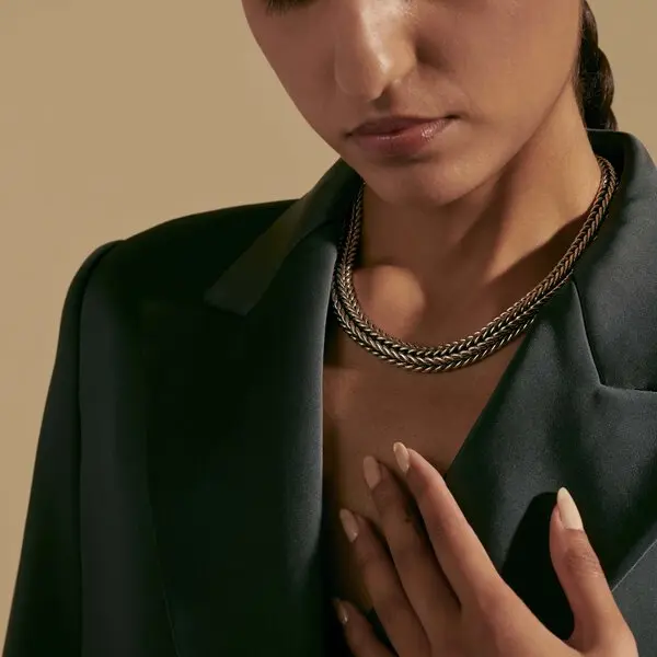 John Hardy Icon Chevron Chain Necklace