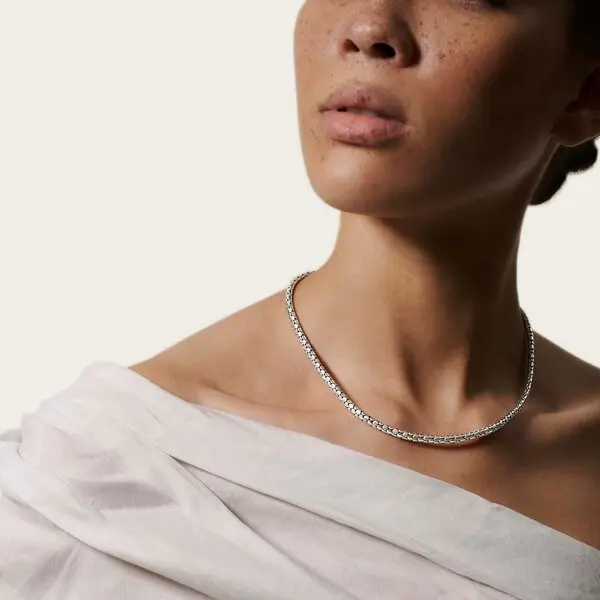 John Hardy Dot Chain Necklace