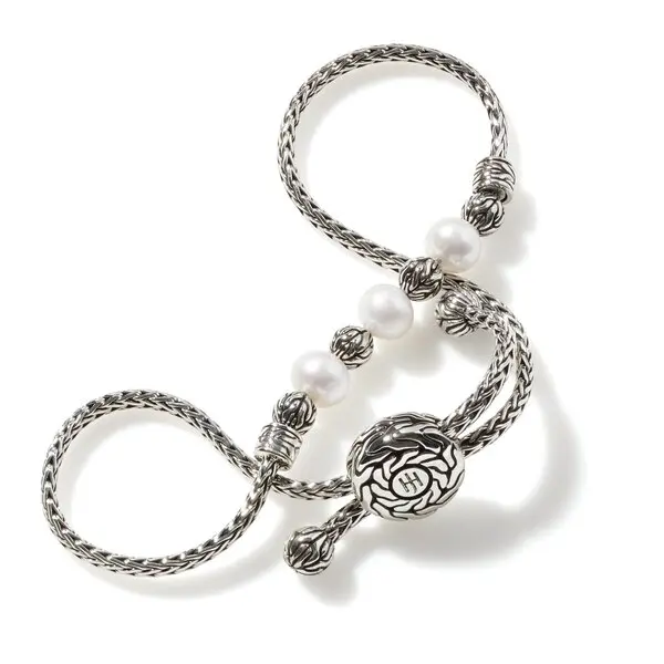 John Hardy Pearl Slider Bracelet