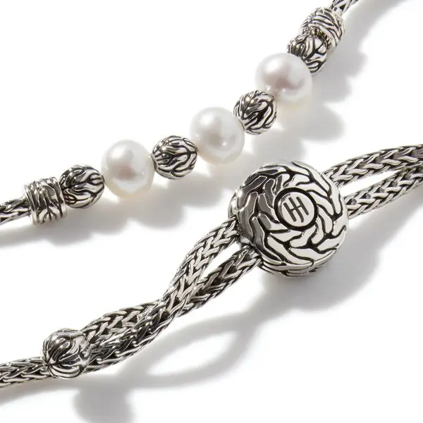 John Hardy Pearl Slider Bracelet