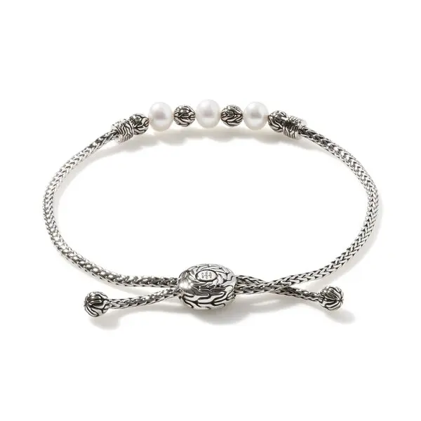 John Hardy Pearl Slider Bracelet