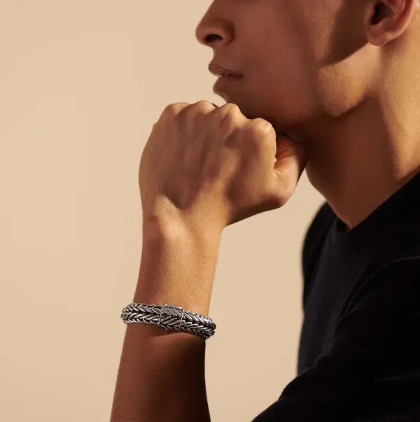 John Hardy Icon Chevron Bracelet - Sterling Silver