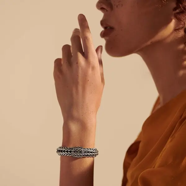 John Hardy Icon Chevron Bracelet - Sterling Silver