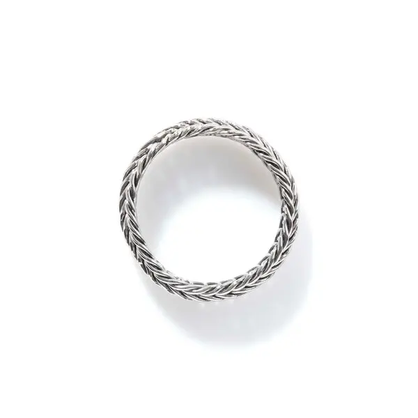 John Hardy Icon Chevron Band Ring - Sterling Silver