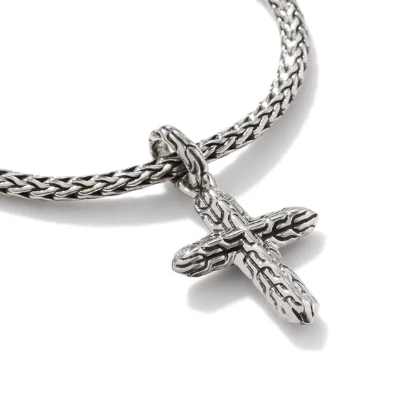 John Hardy Cross Charm Bracelet
