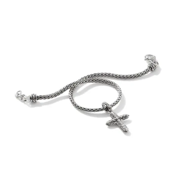 John Hardy Cross Charm Bracelet