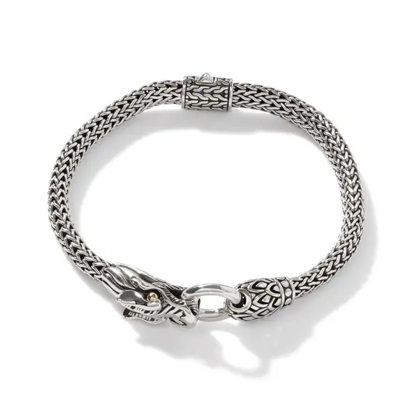 John Hardy Naga Bracelet Gold, 5mm - Sterling Silver