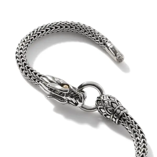 John Hardy Naga Dragon Bracelet In And Gold