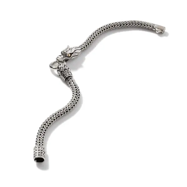 John Hardy Naga Dragon Bracelet In And Gold