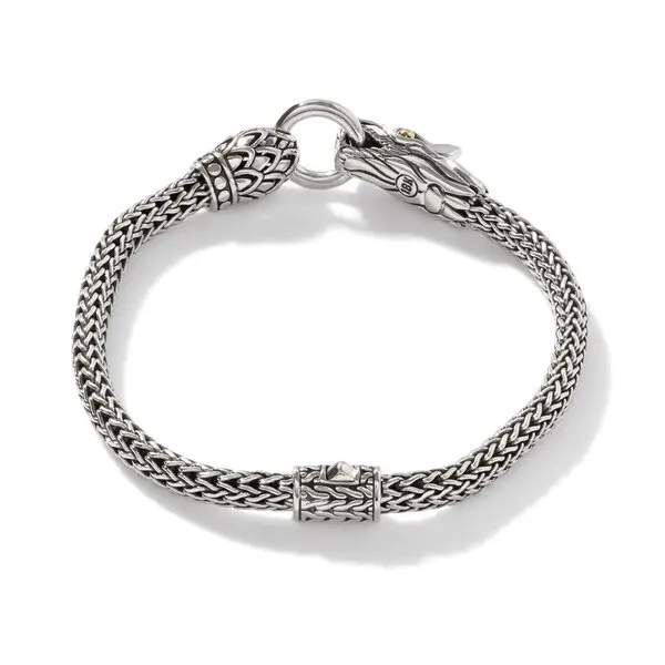 John Hardy Naga Dragon Bracelet In And Gold