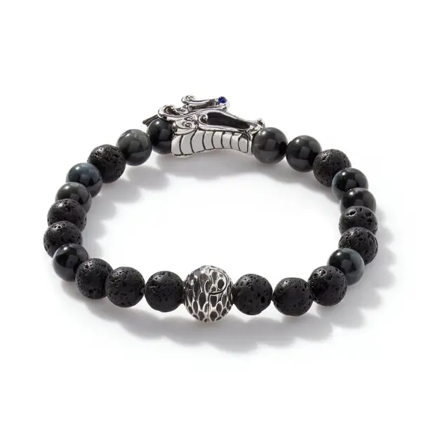 John Hardy Naga Beaded Bracelet