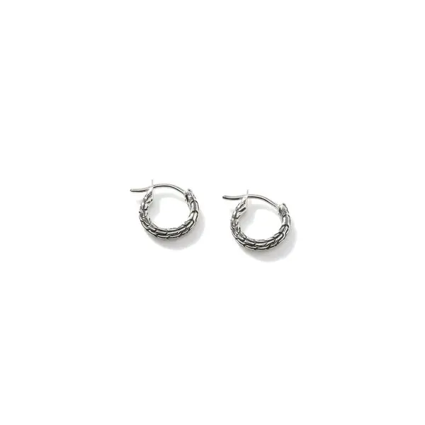 John Hardy Carved Chain Convertible Drop Earrings