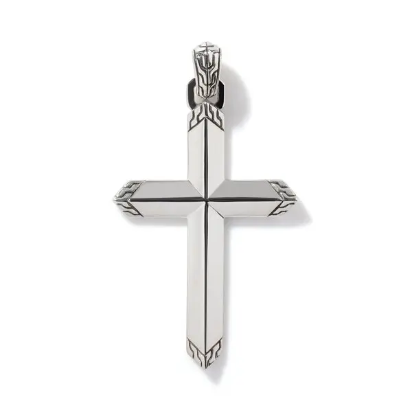 John Hardy Cross Pendant - Sterling Silver