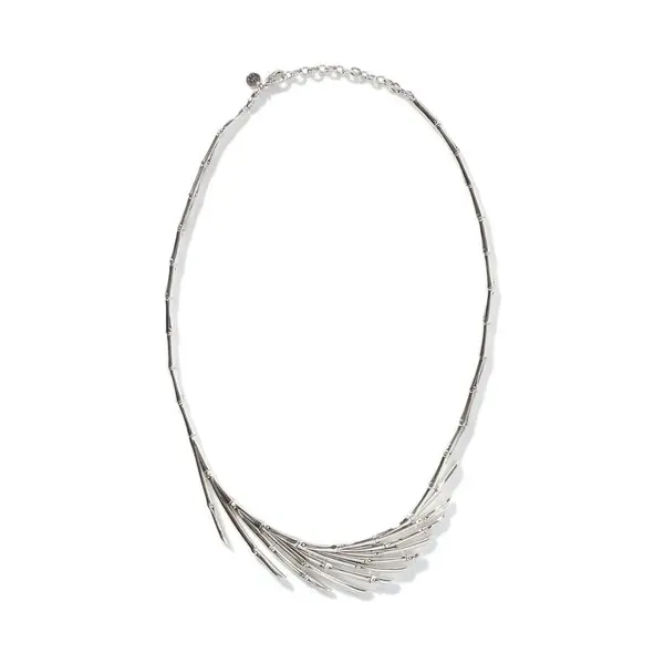 John Hardy Bamboo Fan Necklace