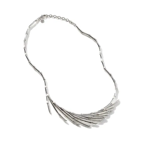 John Hardy Bamboo Fan Necklace