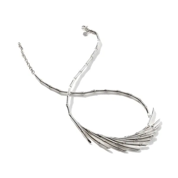 John Hardy Bamboo Fan Necklace