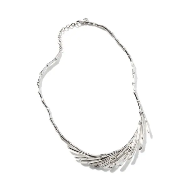 John Hardy Bamboo Fan Necklace