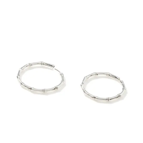 John Hardy Bamboo Hoop Earrings