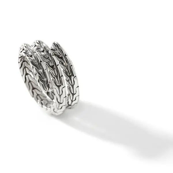 John Hardy Tiga Double Coil Ring