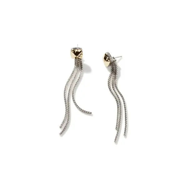 John Hardy Palu Transformable Tassel Earrings - Multicolor