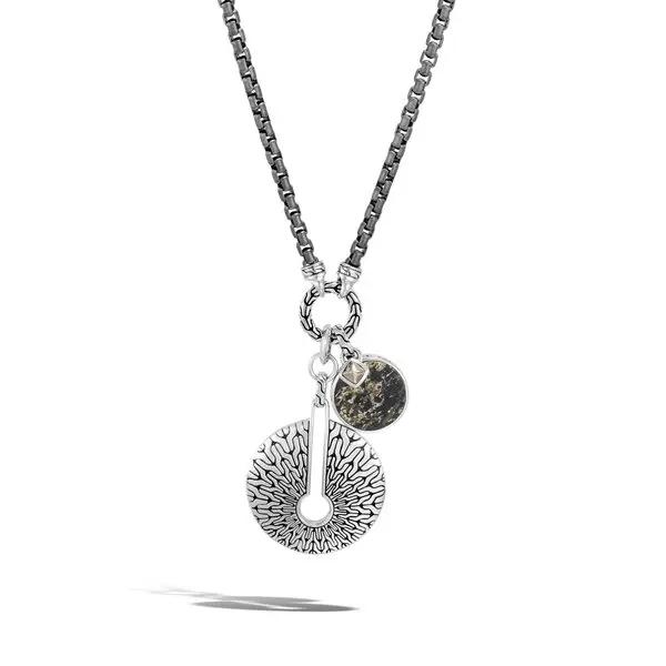 John Hardy Amulet Keyring Necklace Set
