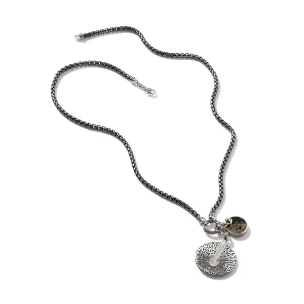 John Hardy Amulet Keyring Necklace Set