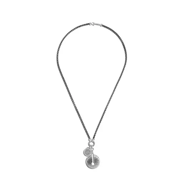 John Hardy Amulet Keyring Necklace Set