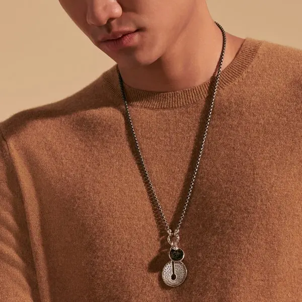 John Hardy Amulet Keyring Necklace Set