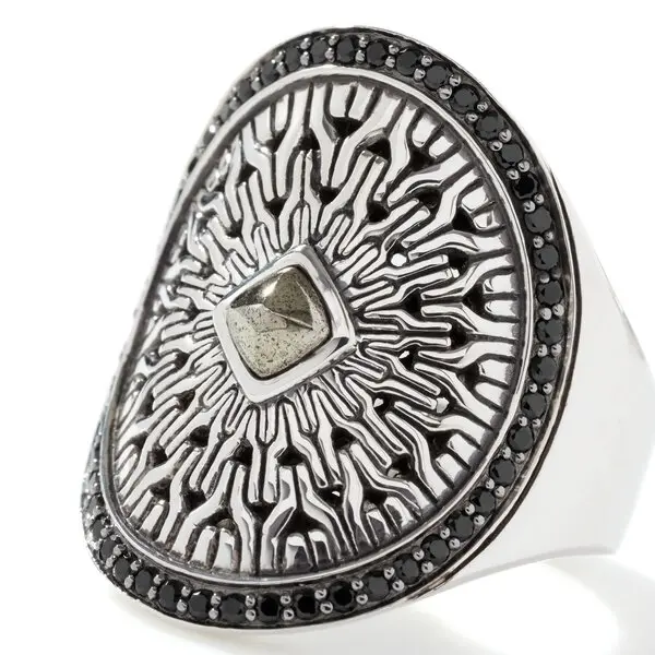 John Hardy Radial Saddle Ring