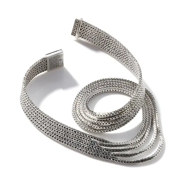John Hardy Rata Chain Multi Row Necklace