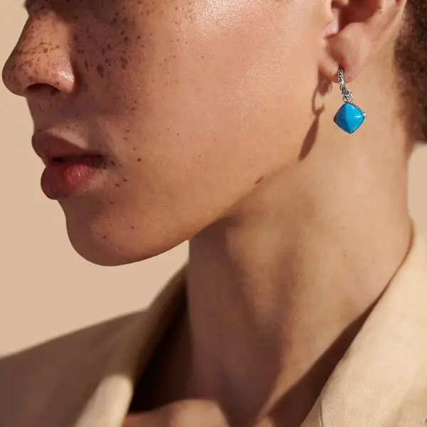 John Hardy Sugarloaf Drop Earrings