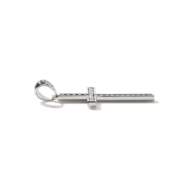 John Hardy Jawan Cross Pendant Necklace - Sterling Silver