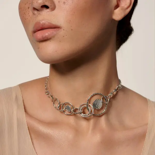 John Hardy Dot Palu Interlink Necklace