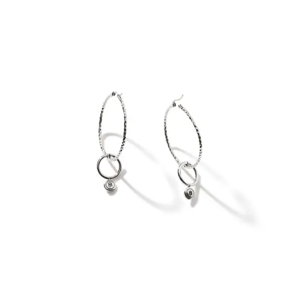 John Hardy Palu Interlocking Hoop Earrings