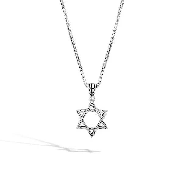 John Hardy Classic Chain Star Pendant Necklace