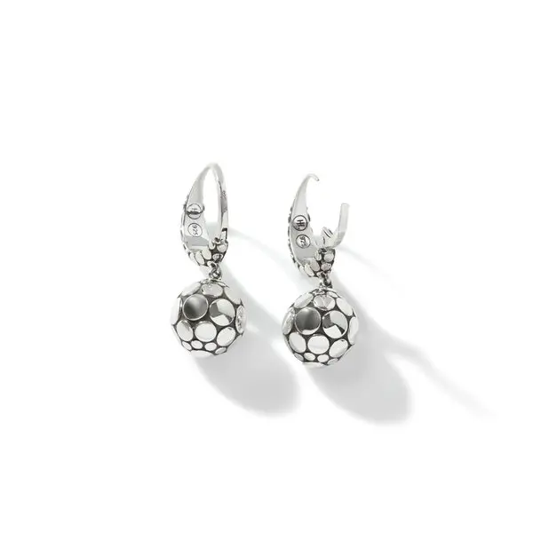 John Hardy Dot Drop Earrings
