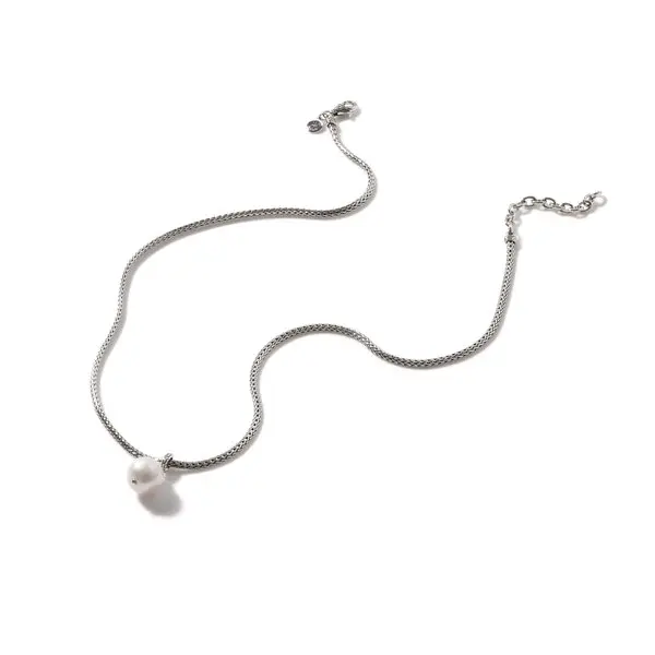 John Hardy Pearl Pendant Necklace