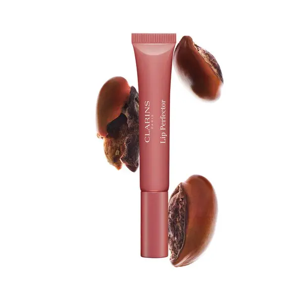 Clarins Lip Perfector Peptide-plumping + Hydrating Lip Gloss - 16 Intense Rosebud