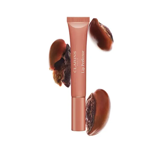 Clarins Lip Perfector Peptide-plumping + Hydrating Lip Gloss - 6 Rosewood Shimmer