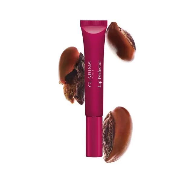 Clarins Lip Perfector Peptide-plumping + Hydrating Lip Gloss - 8 Plum Shimmer