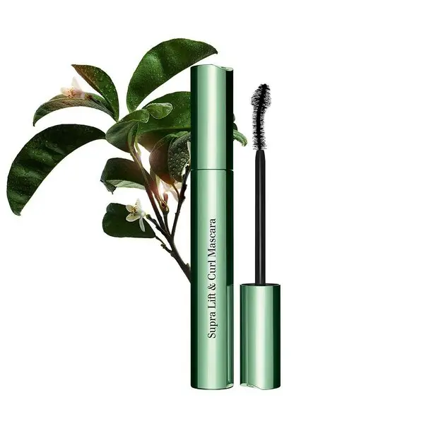 Clarins Supra Lift + Curl Mascara Volumizing Lifting Lengthening Mascara - 1 Intense Black