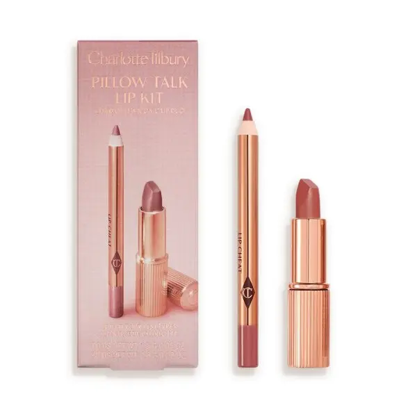 Charlotte Tilbury Mini Pillow Talk Lip Kit - Pillow Talk Medium