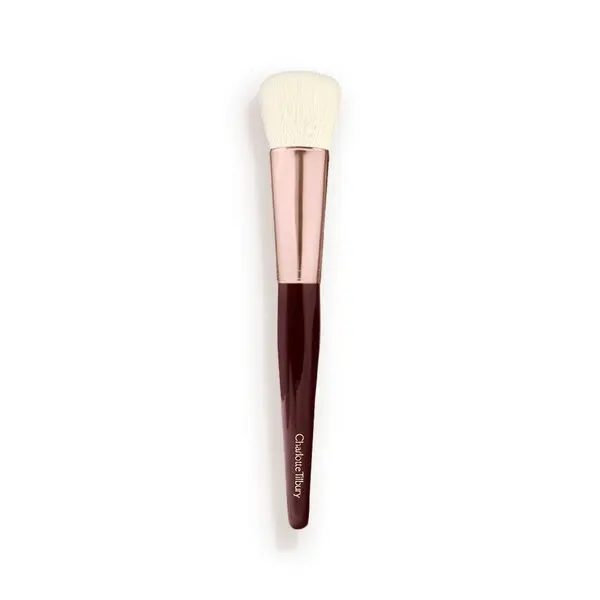 Charlotte Tilbury Magic Complexion Brush - Rose Gold & Night Crimson