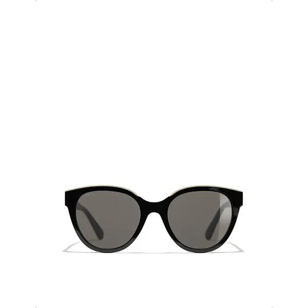 Chanel Butterfly Sunglasses - Black