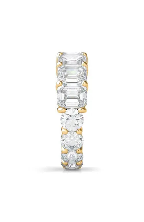 HAUTECARAT Lab-created Diamond Eternity Ring - 18k Yellow Gold