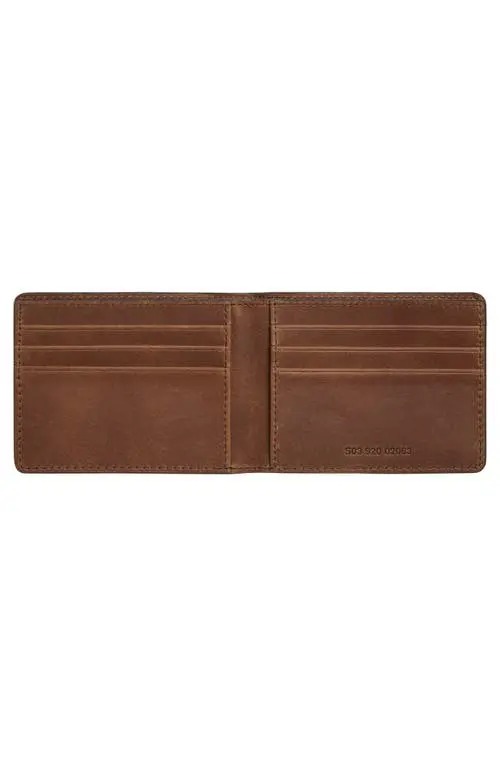 Shinola Navigator Leather Wallet - Medium Brown